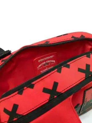 SPRAYGROUND Divide & Conquer Check-print Backpack - Red