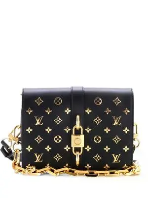LOUIS VUITTON Rendez-vous Monogram Metal Calfskin Shoulder Bag