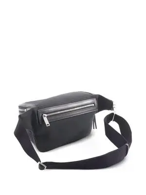 Saint Laurent Zipped Belt Bag - Black