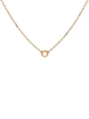 Cartier D'amour Pendant 18k Yellow And Diamond Xs Necklace - Gold