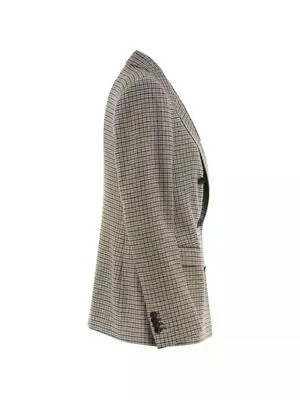 Tagliatore Double-breasted Houndstooth Suit Jacket
