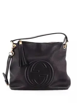 Gucci Soho Convertible Leather Large Hobo Bag