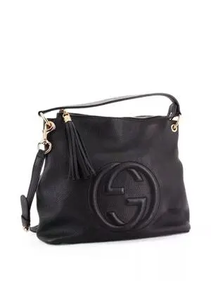 Gucci Soho Convertible Large Hobo Bag - Black