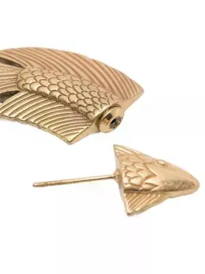 Cult Gaia Neemo Fish Motif Earrings - Gold