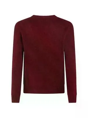 04651 / A TRIP IN A BAG Crew-neck Bouclé-knit Sweater