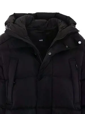 Add Quilted Hooded Coat