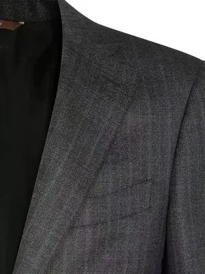 Canali Pinstriped Wool Suit