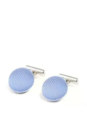 Corneliani Silk-lined Metal Cufflinks