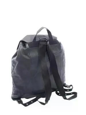 Bottega Veneta 2012-2026 Intrecciato Trimmed Leather Drawstring Backpack