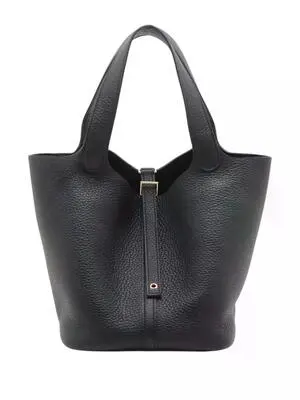 Hermès 2025 Clemence Picotin Lock 22 Handbag - Black