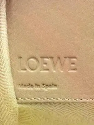 Loewe 2016-2026 Small Grained Calfskin Drawstring Hammock Bag Satchel