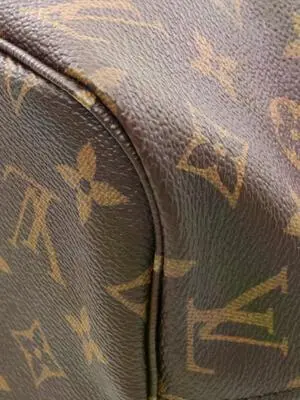 LOUIS VUITTON 2021-2026 Monogram Neverfull Mm Tote Bag - Brown