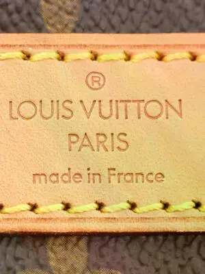 LOUIS VUITTON 1995 Monogram Keepall Bandouliere 60 Travel Bag - Brown