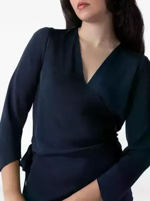 PETER COHEN Sleevesign Wrap Dress