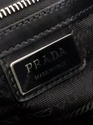 Prada 2013-2026 Vitello Daino Crossbody Bag - Black