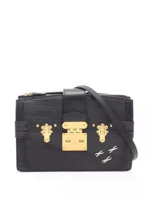 LOUIS VUITTON 2019 Epi Trunk Clutch Crossbody Bag - Black