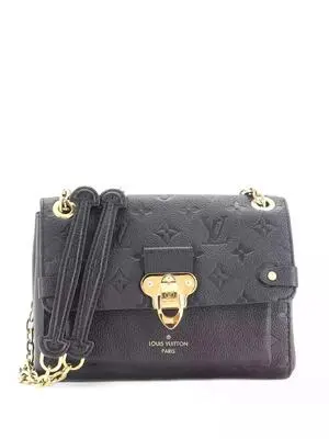 LOUIS VUITTON Vavin Handbag Monogram Empreinte Leather Bb Crossbody Bag - Black