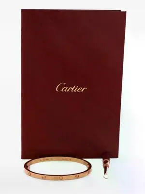 Cartier Love 18k Rose Gold Small Bracelet - Pink