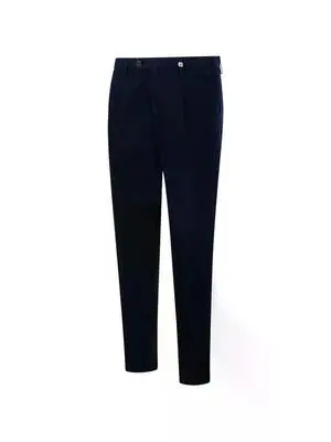 MYTHS Pleated-detail Button-fastening Trousers