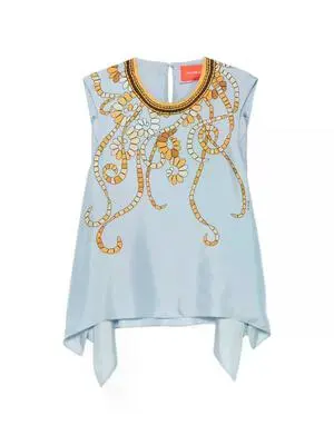 La Doublej Graphic Blouses