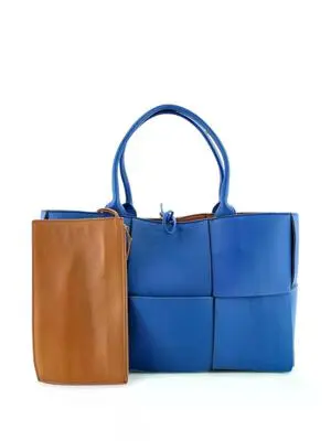 Bottega Veneta Arco Maxi Intrecciato Leather Medium Tote Bag