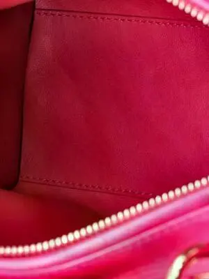 Dior Lady Bag Woven Leather With Tweed Medium Tote Bag