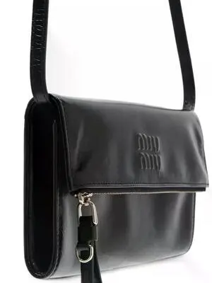 Miu Miu Leather Pouch With Shoulder Strap