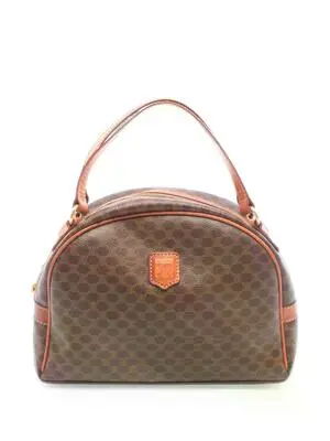 Celine 2000s Macadam Tote Bag - Brown