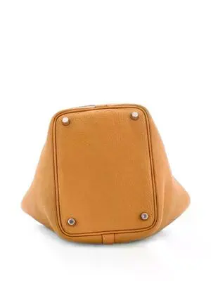 Hermès Eclat Picotin Lock Bag Clemence Pm Tote Bag
