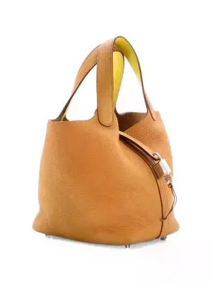 Hermès Eclat Picotin Lock Bag Clemence Pm Tote Bag