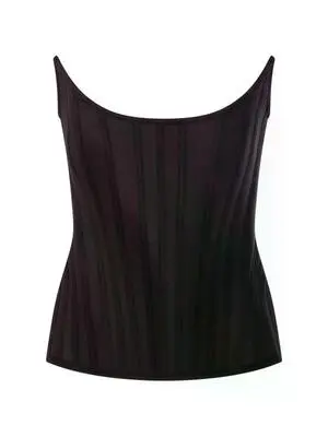 Giuseppe Di Morabito Ribbed Corset Top