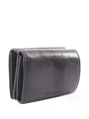 Balenciaga 2020s Mini Le City Wallet - Black