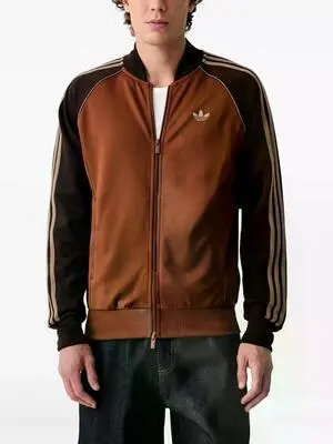 Adidas Sst Logo-embroidered Jacket - Orange