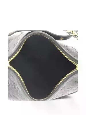 LOUIS VUITTON Boulogne Nm Shoulder Bag Monogram Empreinte Leather Pm - Black