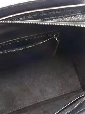 Celine 2010s Micro Luggage Tote Bag - Black