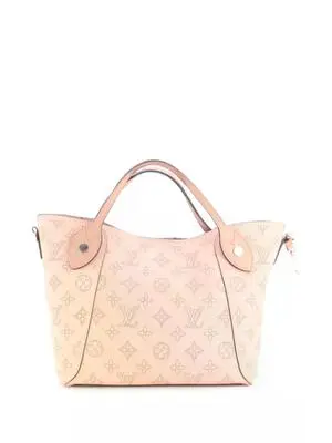 LOUIS VUITTON Hina Handbag Mahina Leather Pm Shoulder Bag - Pink