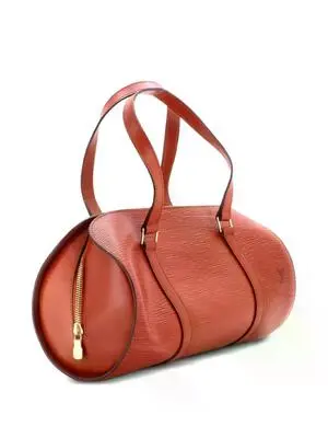 LOUIS VUITTON Soufflot Epi Leather Handbag - Brown