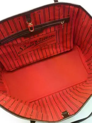 LOUIS VUITTON 2011 Neverfull Damier Ebene Tote Bag
