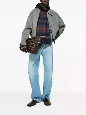 Acne Studios Fringed Mohair Scarf