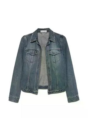 Dolce & Gabbana 2000s Panelled Denim Jacket - Blue