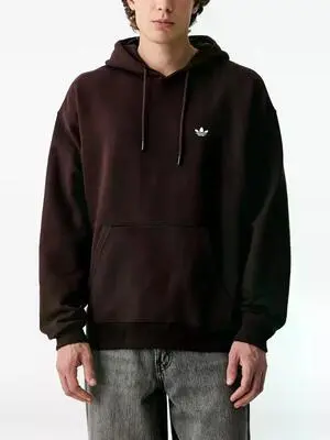 Adidas Graphic-print Hoodie - Brown