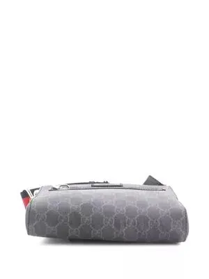 Gucci Gg Coated Canvas Messenger Bag