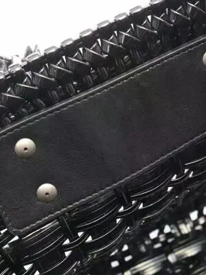 Balenciaga 2010s Xs Bistro Basket Tote Bag