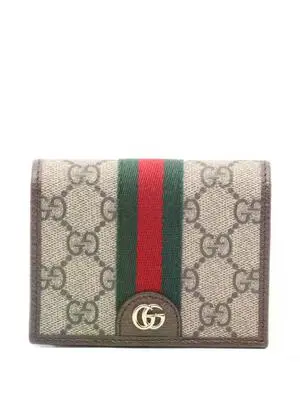 Gucci 2020s Ophidia Gg Supreme Wallet - Brown