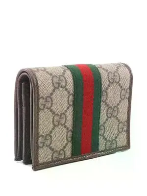 Gucci 2020s Ophidia Gg Supreme Wallet - Brown