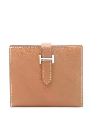 Hermès 2023 Bearn Compact Bi-fold Wallet - Brown