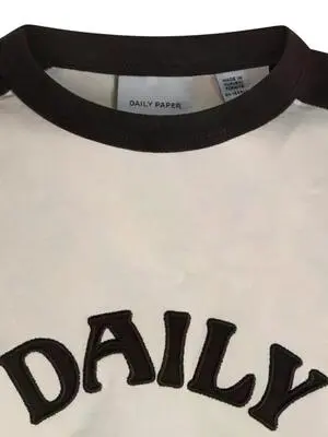 DAILY PAPER Logo-print Raglan-sleeve T-shirt