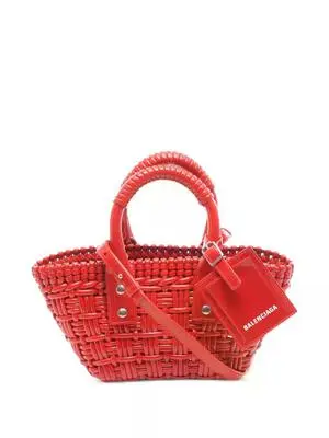 Balenciaga BALENCIAGA 2010s Bistro Basket Handbag Red