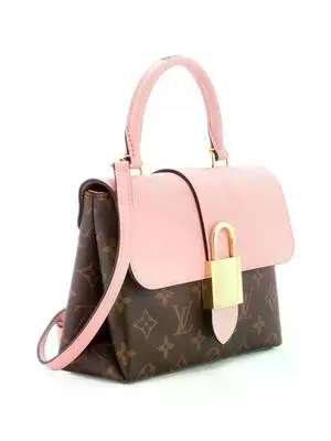 LOUIS VUITTON Locky Bb Satchel Monogram Canvas