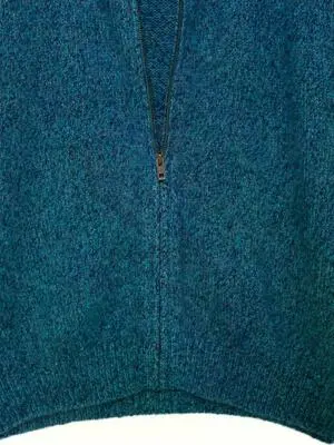 Frenckenberger Zip-up Knitted Cardigan